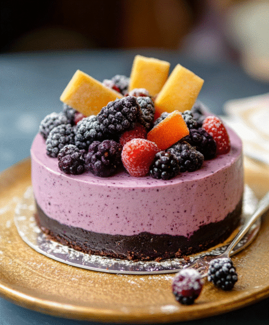 Blackberry Mousse Cake: Irresistibly Creamy Dessert Recipe