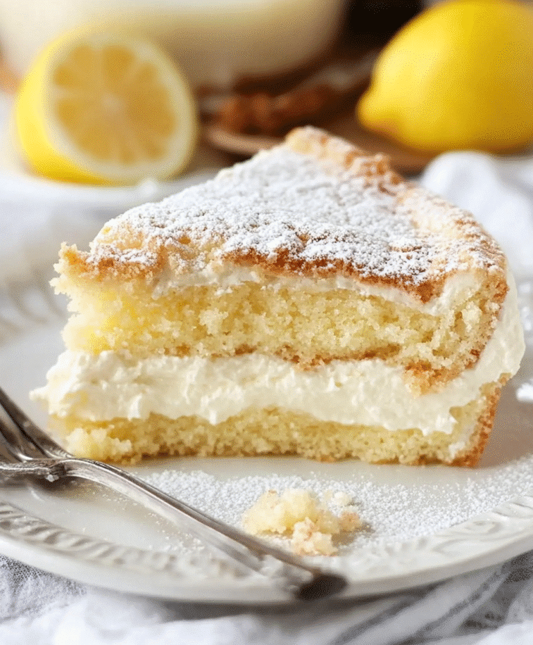 Italian Lemon Cream Cake: A Zesty Delight Awaits! • Nannyis Recipes