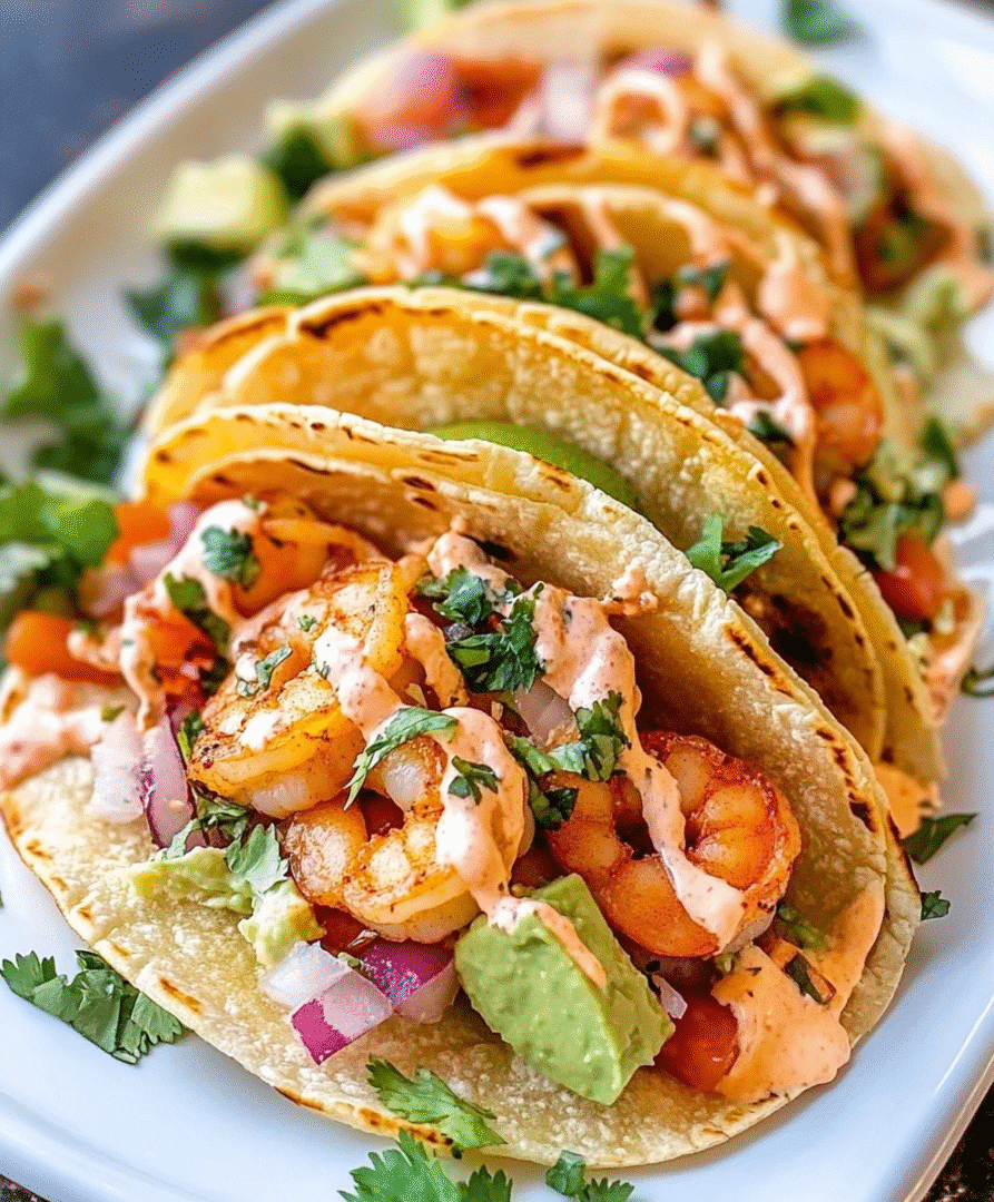 Shrimp Tacos with the BEST Sauce: A Flavor Explosion!