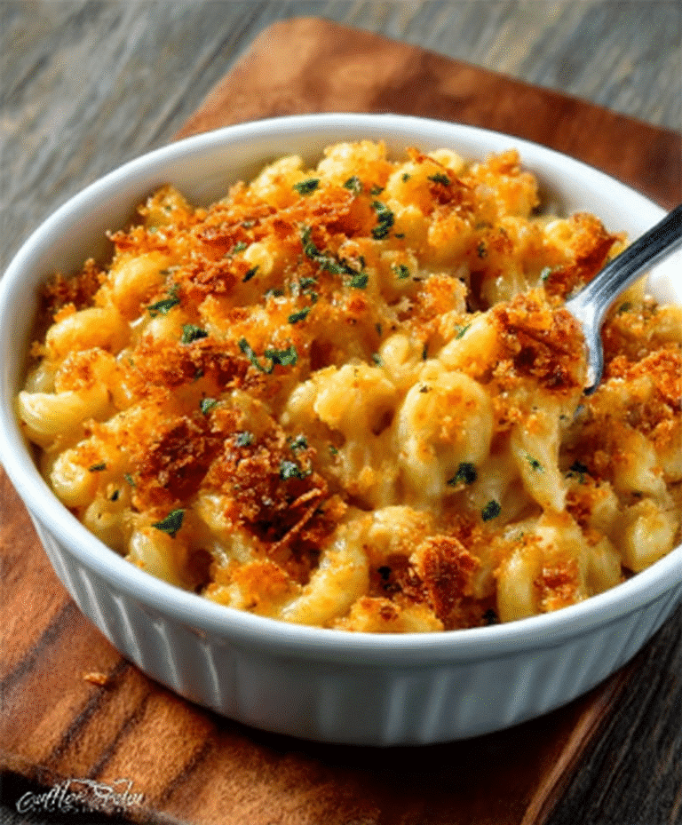 Doritos-Crusted Mac & Cheese: A Flavor Explosion Awaits! • Nannyis Recipes