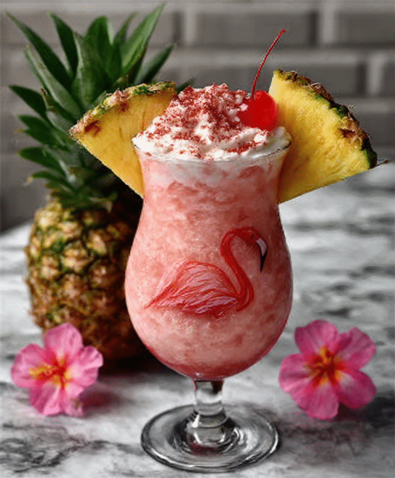 Pink Flamingo Pina Colada Recipe: Refreshingly Delicious!