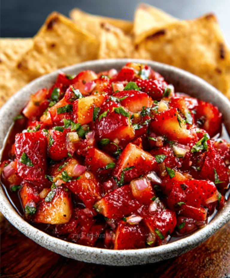 Strawberry Salsa: A Fresh Twist on Your Favorites!