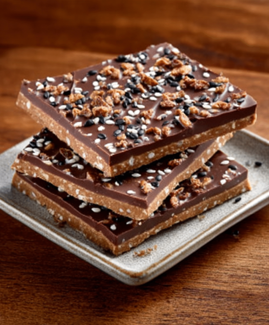 Toasted Sesame Chocolate Bark: Indulge in This Easy Delight!