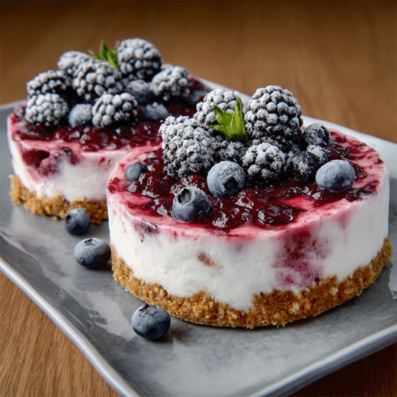 Icelandic Skyr & Arctic Berry Parfait: A Refreshing Treat!
