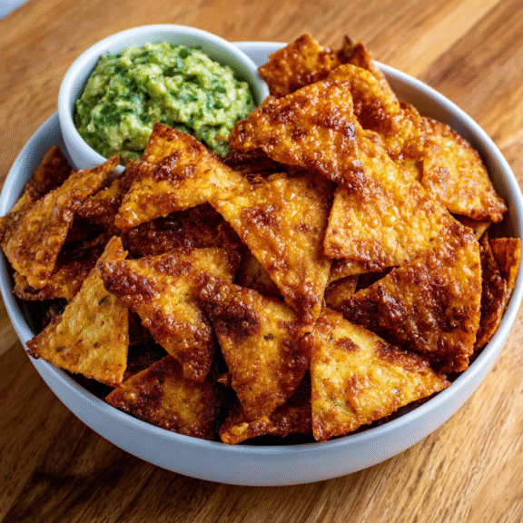 Crispy Cheese Crisp Nacho Chips – Keto & Grain-Free Delight!