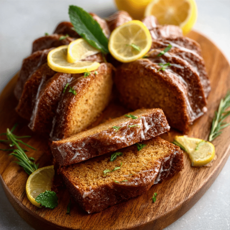 Gingerbread Cake with Lemon Hint: An Irresistible Treat!