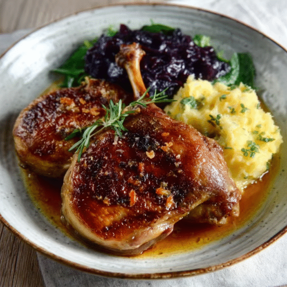 Goose Legs with Crispy Skin & Salted Butter Recipe Revealed!