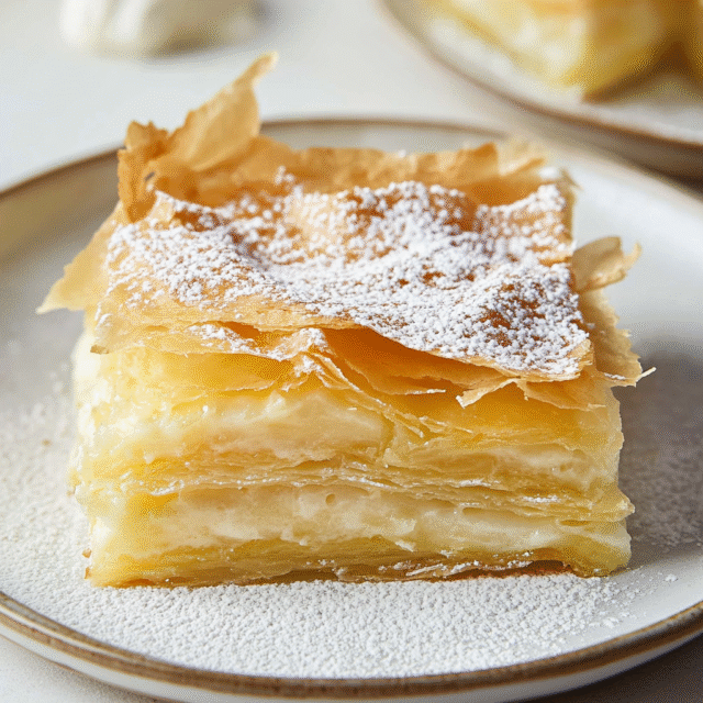 Authentic Greek Bougatsa with Creamy Custard Recipe Revealed!