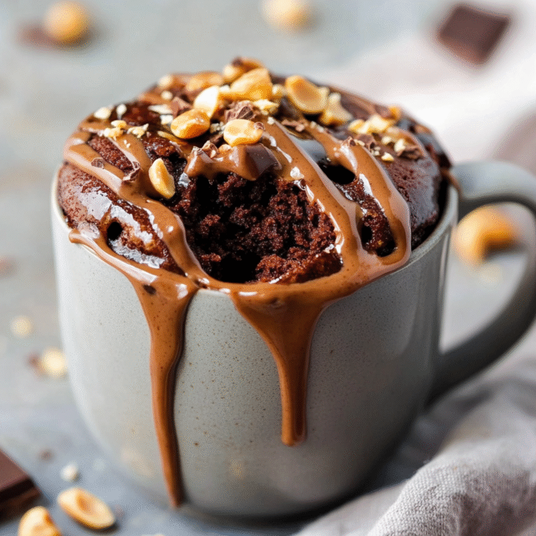 Keto Peppercorn Sauce Peanut Butter Chocolate Lava Mug Cake: Indulge in ...