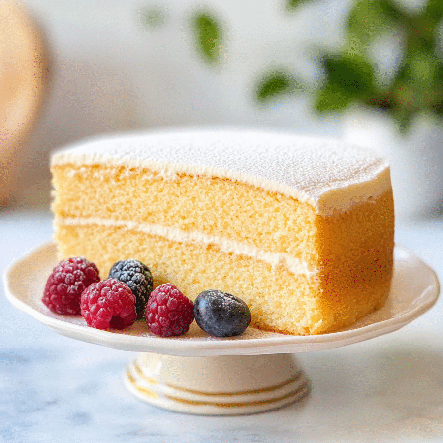 Light and fluffy plain cake: Discover the perfect recipe!