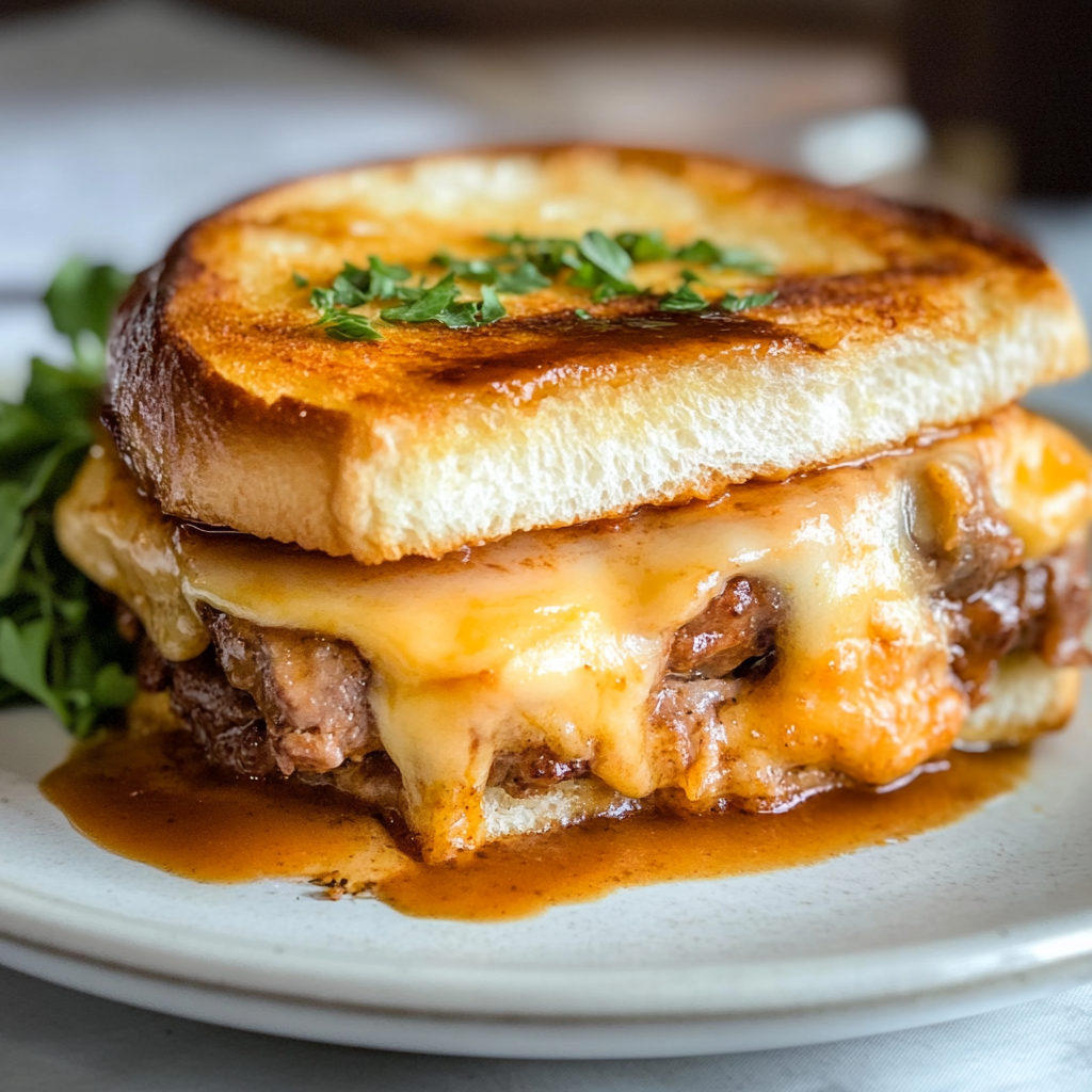 "Portuguese Sandwich with Beer Sauce: A Savory Delight"