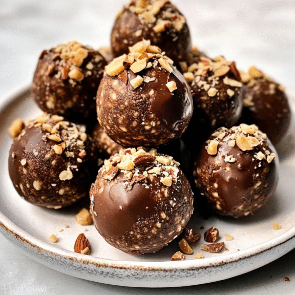 Chocolate Tahini Energy Balls: A Healthy Snack Recipe! • Nannyis Recipes