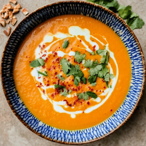 Spicy Tamarind Sweet Potato Soup: A Flavorful Delight!