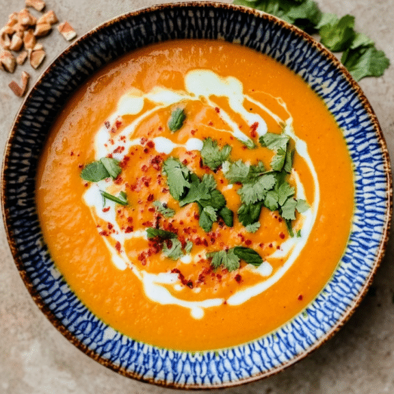 Spicy Tamarind Sweet Potato Soup: A Flavorful Delight!
